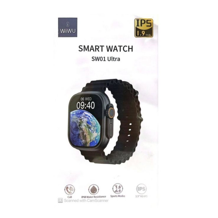 Wiwu Smartwatch SW01 Ultra Negro | Lo Quiero.pe