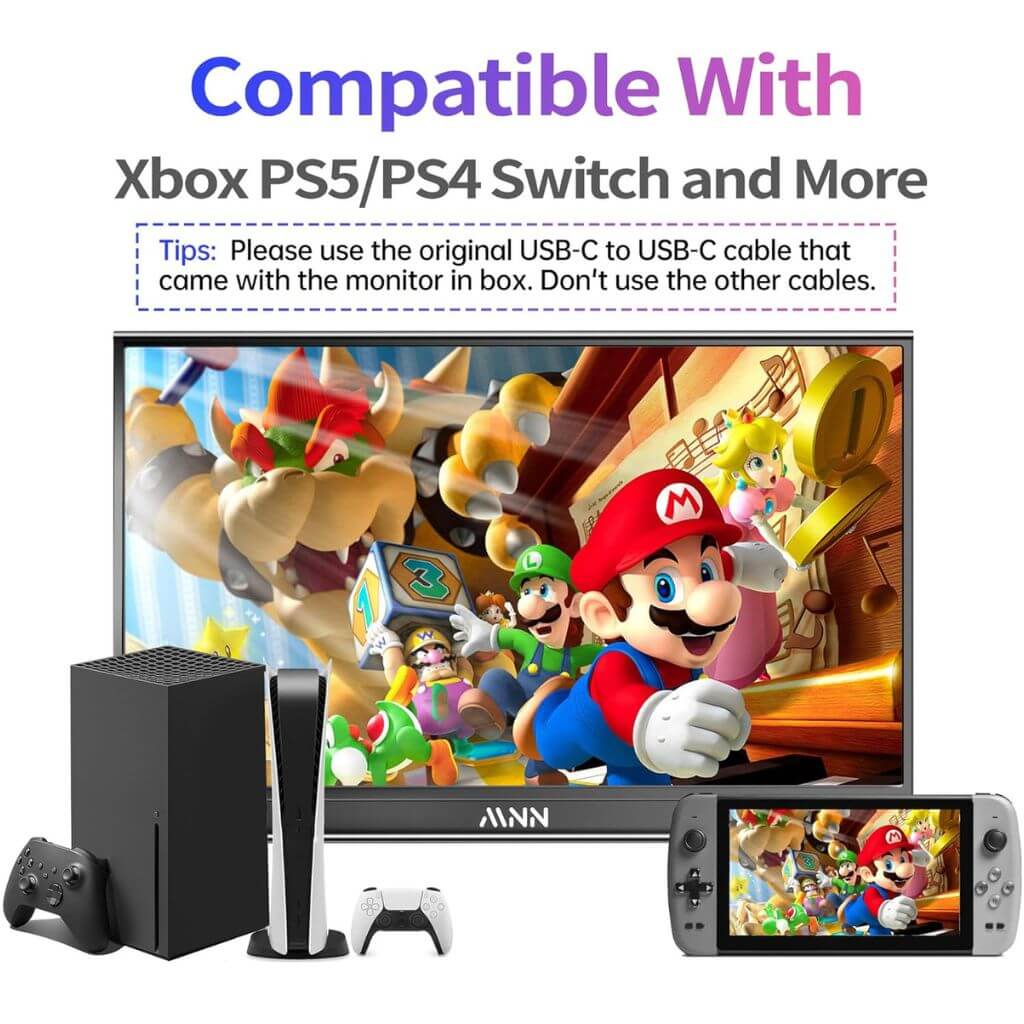 MNN M156F01 Monitor Portátil 15.6" FHD | Lo Quiero.pe